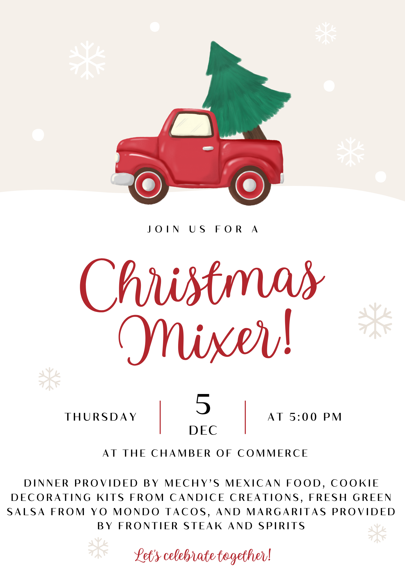 Press Release: 2024 Christmas Chamber Mixer! – Graham County Chamber of ...